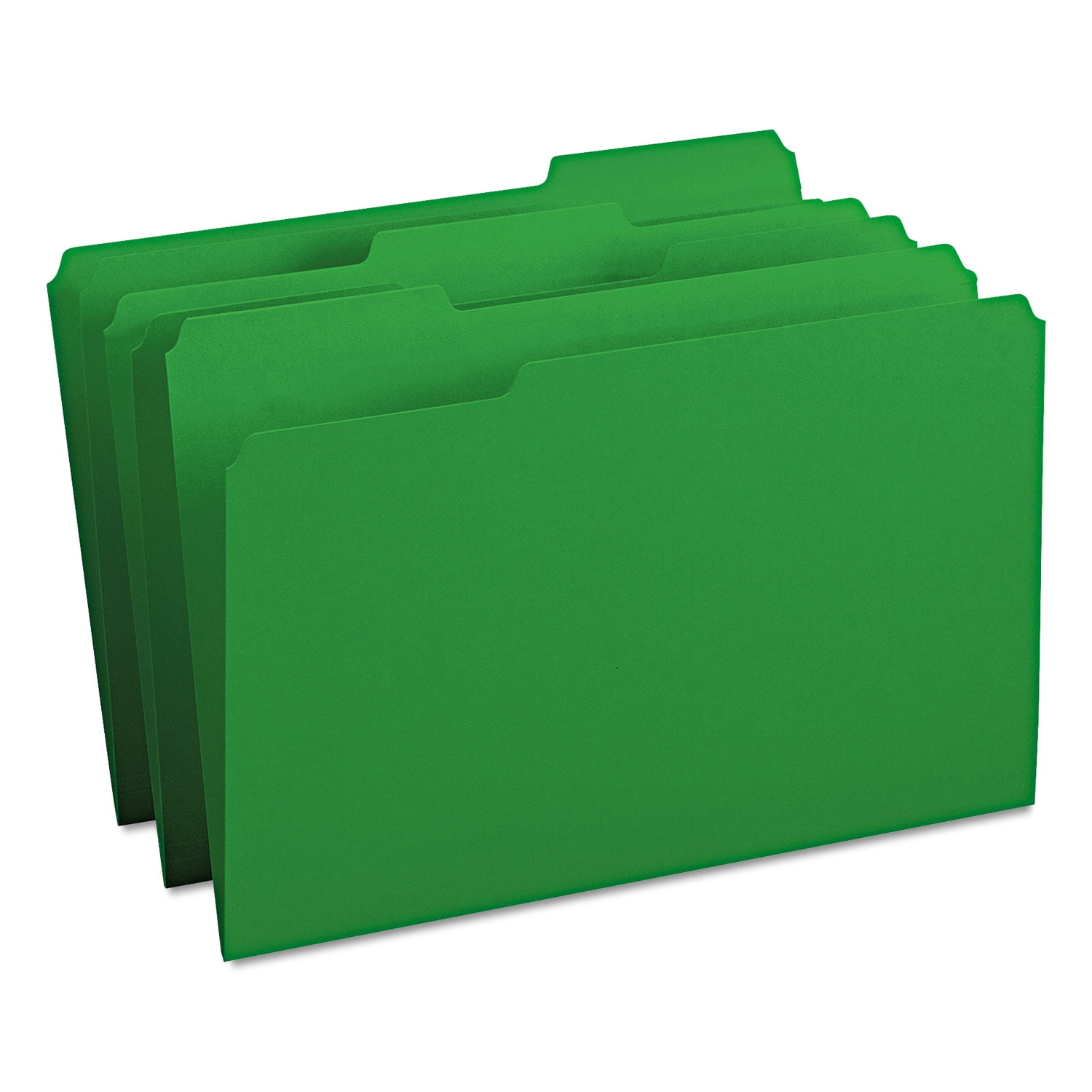 Smead File Folder, 1/3-Cut Tab, Legal Size, Green, - Walmart.com