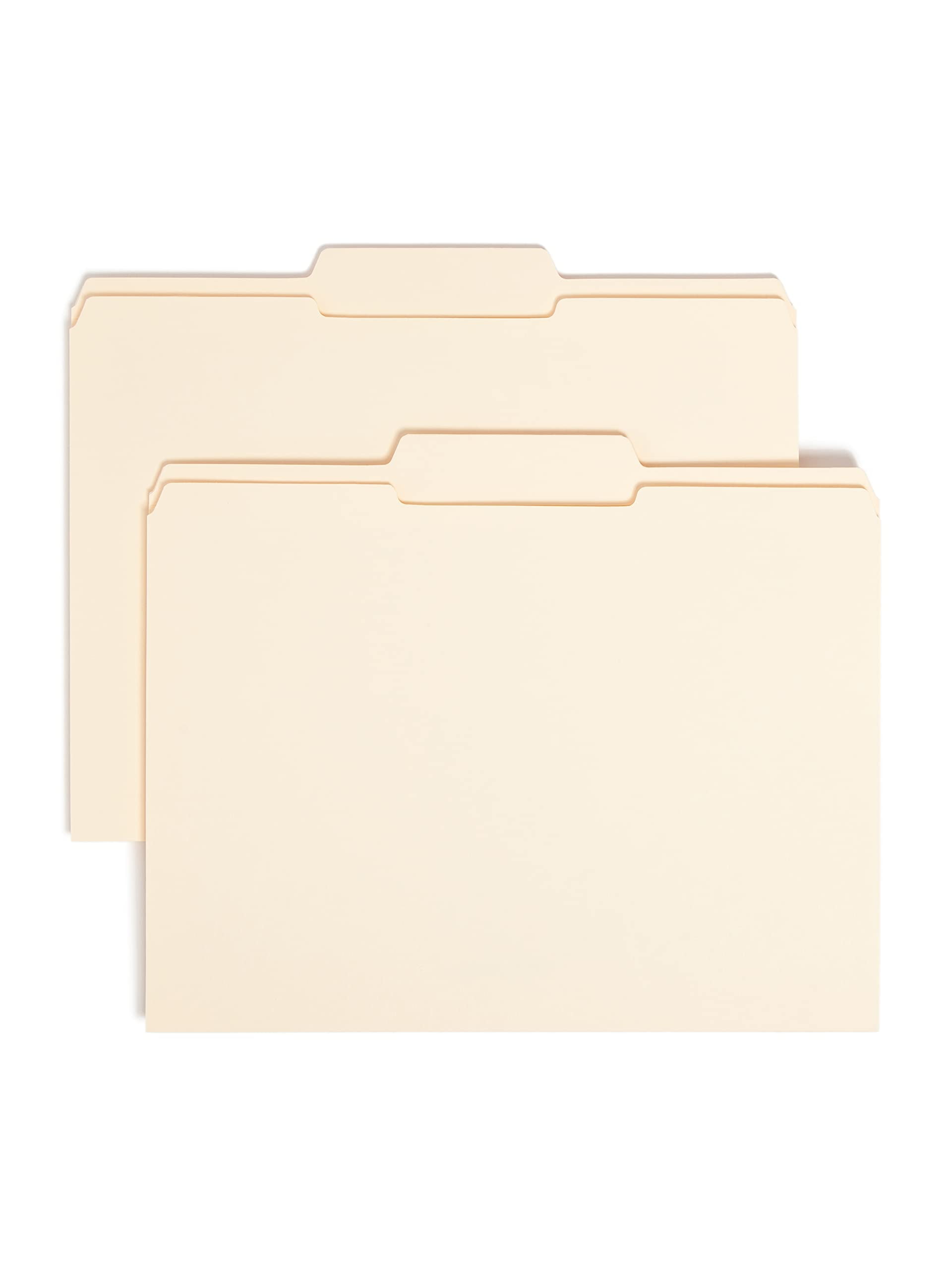 Smead File Folder, Reinforced 1/3-Cut Tab, Center Position, Letter Size ... Smead File Folder, Reinforced 1/3-Cut Tab, Center Position, Letter Size ...