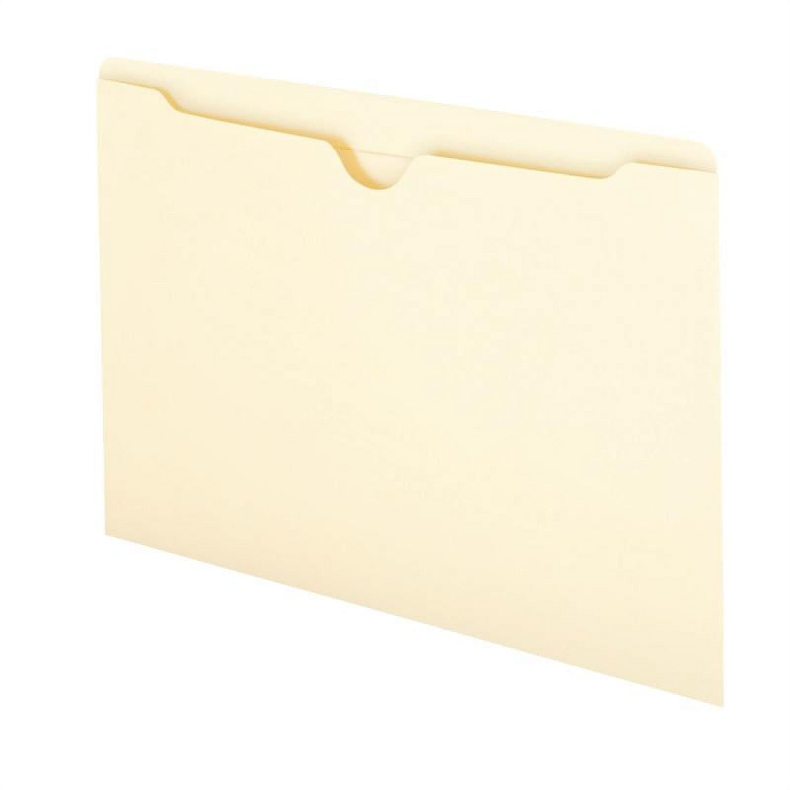 Smead File Jacket, Reinforced Tab, Flat-No Expansion, Legal Size ...