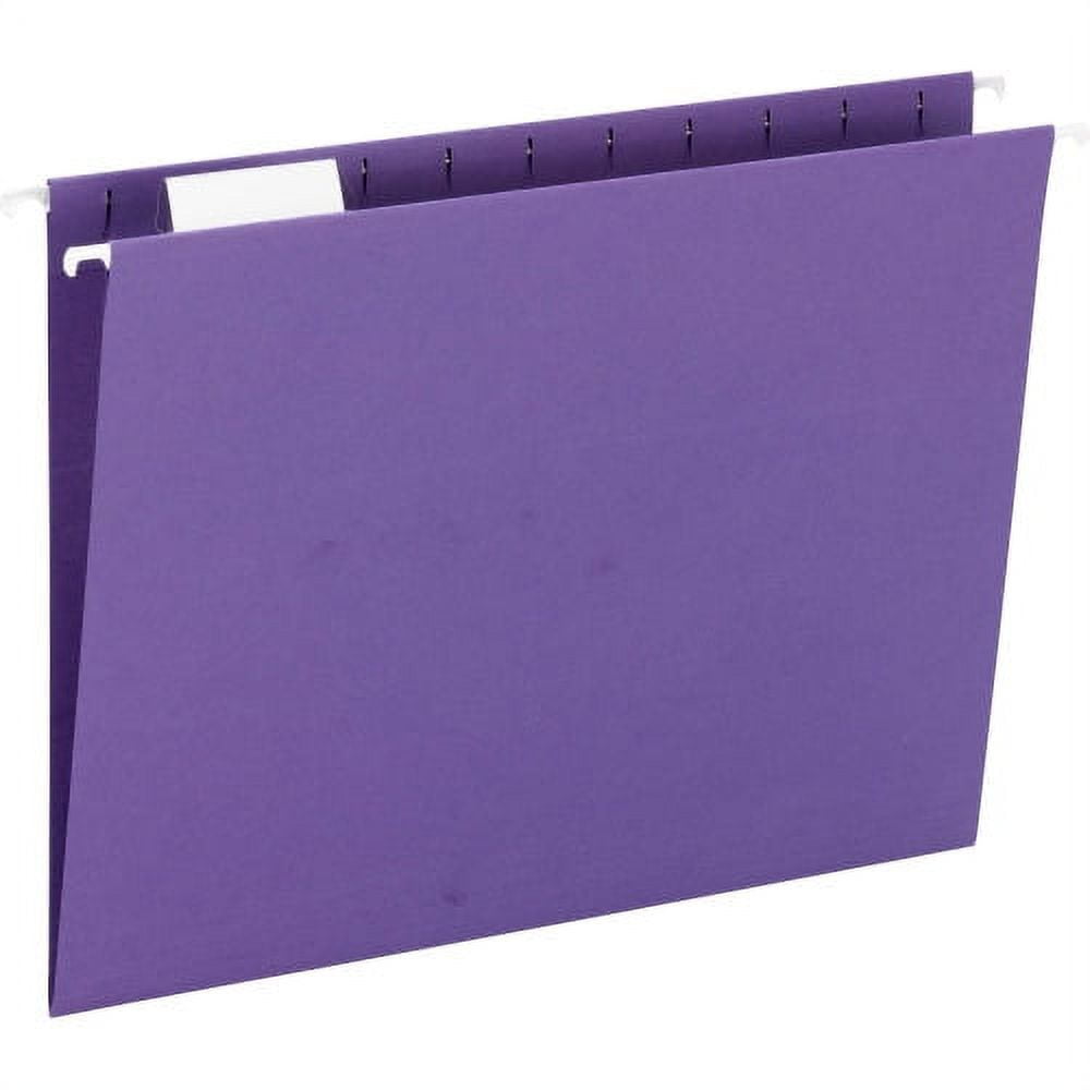 Smead Hanging File Folder with Tab Letter - 8 1/2" x 11" Sheet Size - 1 ...