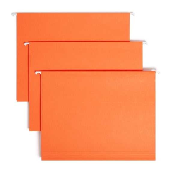 Smead Hanging File Folder with Tab, 1/5-Cut Adjustable Tab, Letter Size ...