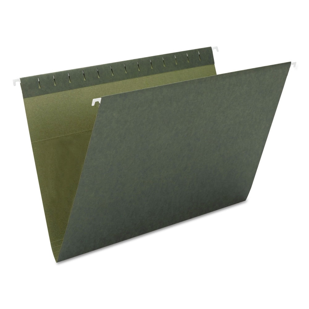 Smead Hanging Folders Standard Green 25/BX Letter (64010) - Walmart.com