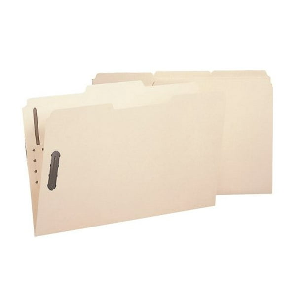 Smead® Heavyweight Manila Fastener Folders, Legal Size, Pack Of 50 ...