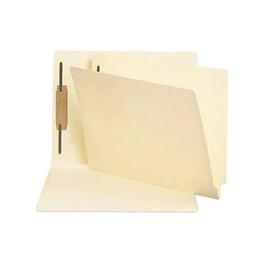 Manila End Tab Folders, 9.5" Front, 1-Ply Straight Tabs, Letter Size ...