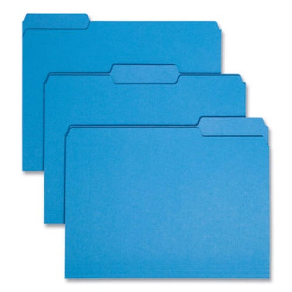 Smead Interior File Folders, 1/3-Cut Tabs: Assorted, Letter Size, 0.75 ...