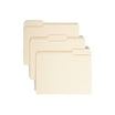 Universal Manila File Folders, Top Tab, 1/3-Cut Tabs, Assorted ...