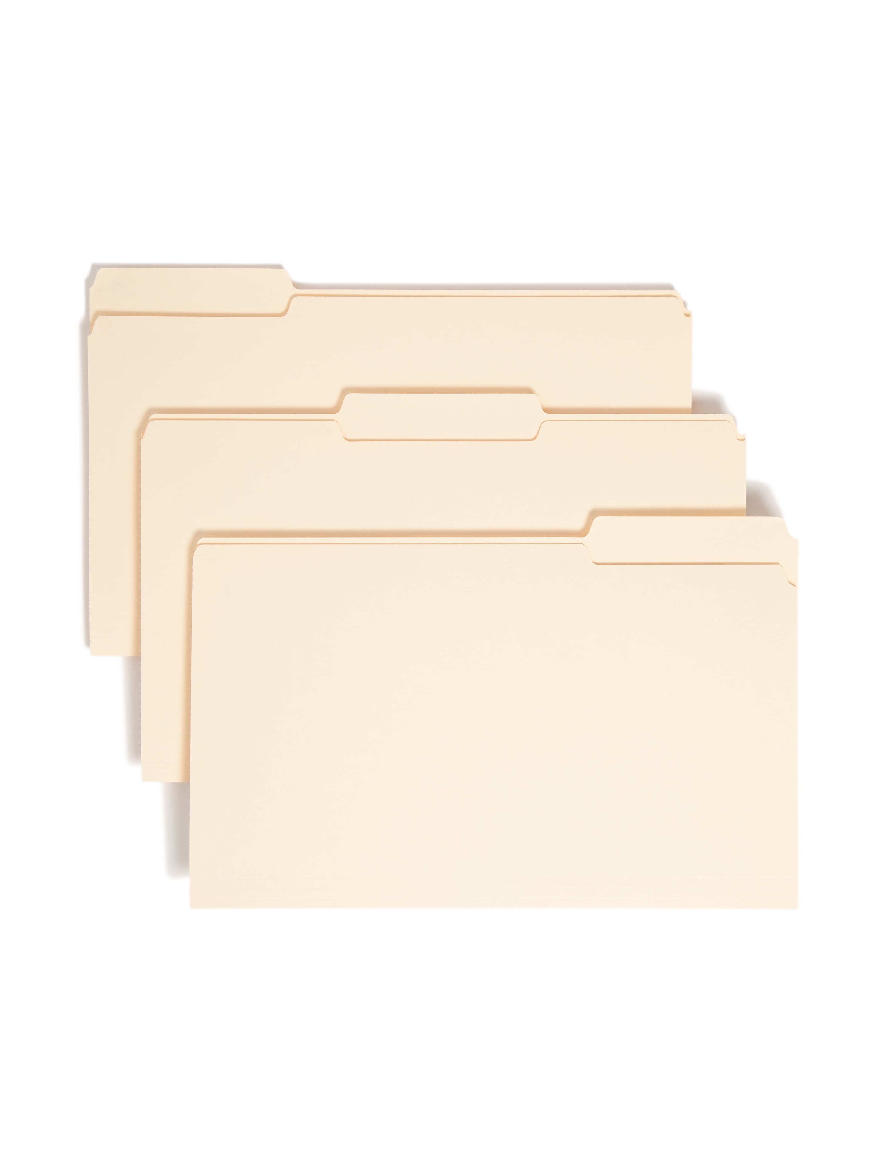 Smead, Manila Folders, 1/3-Cut Tabs 100/BX Legal, Office Filing ...