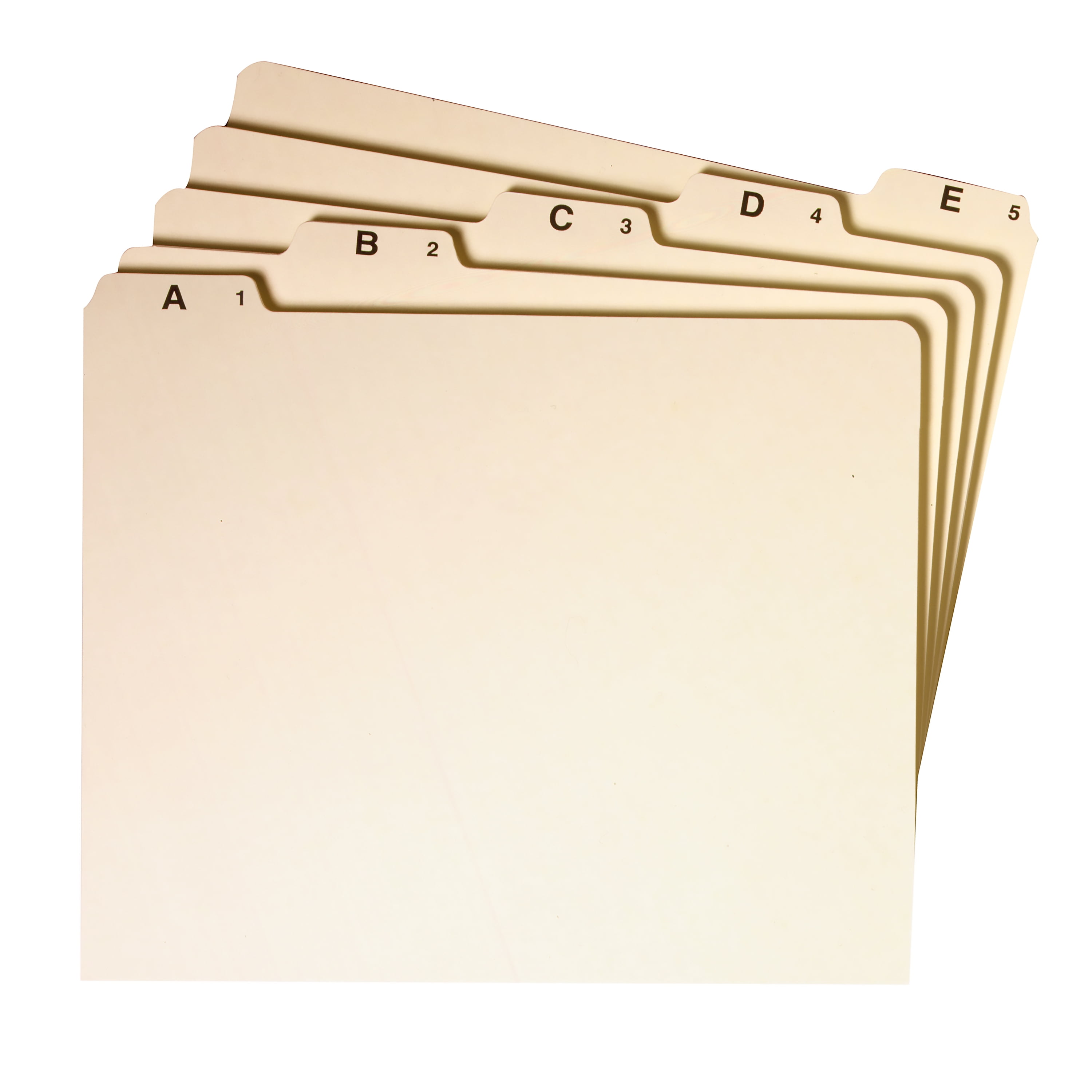 Smead Manila File Guides, Alphabetical Indexed Sets, Letter - 25/ST ...