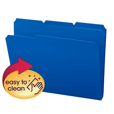 Smead Poly File Pockets 3.5"Exp Asst 4/PK Letter (73500) - Walmart.com
