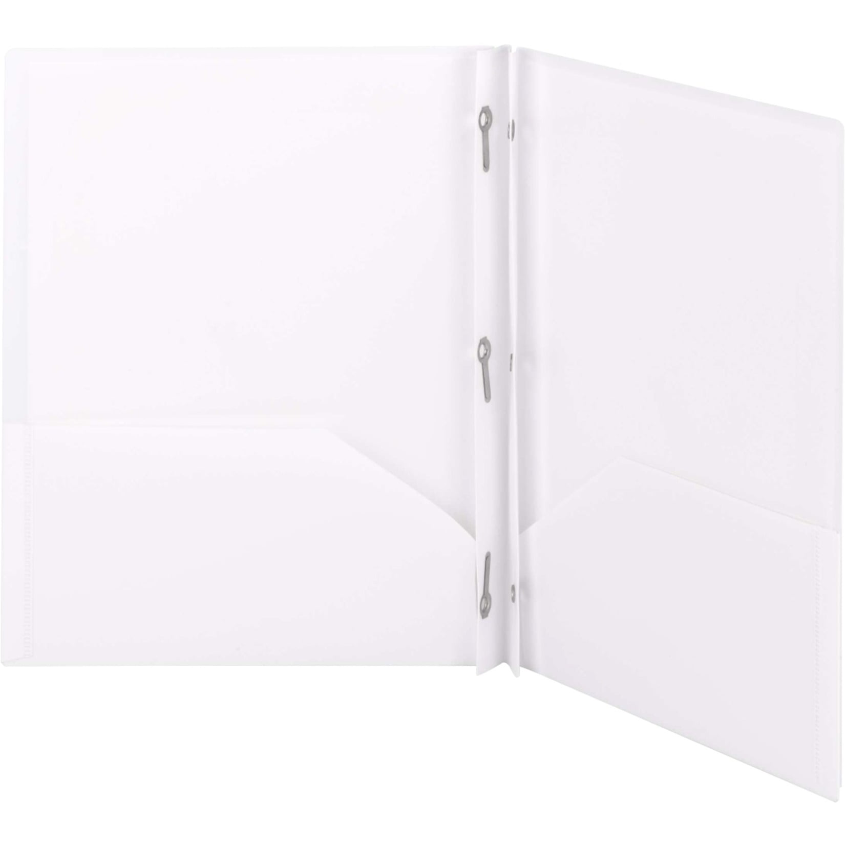 Smead Poly Two-Pocket Folders with Fasteners - Walmart.com