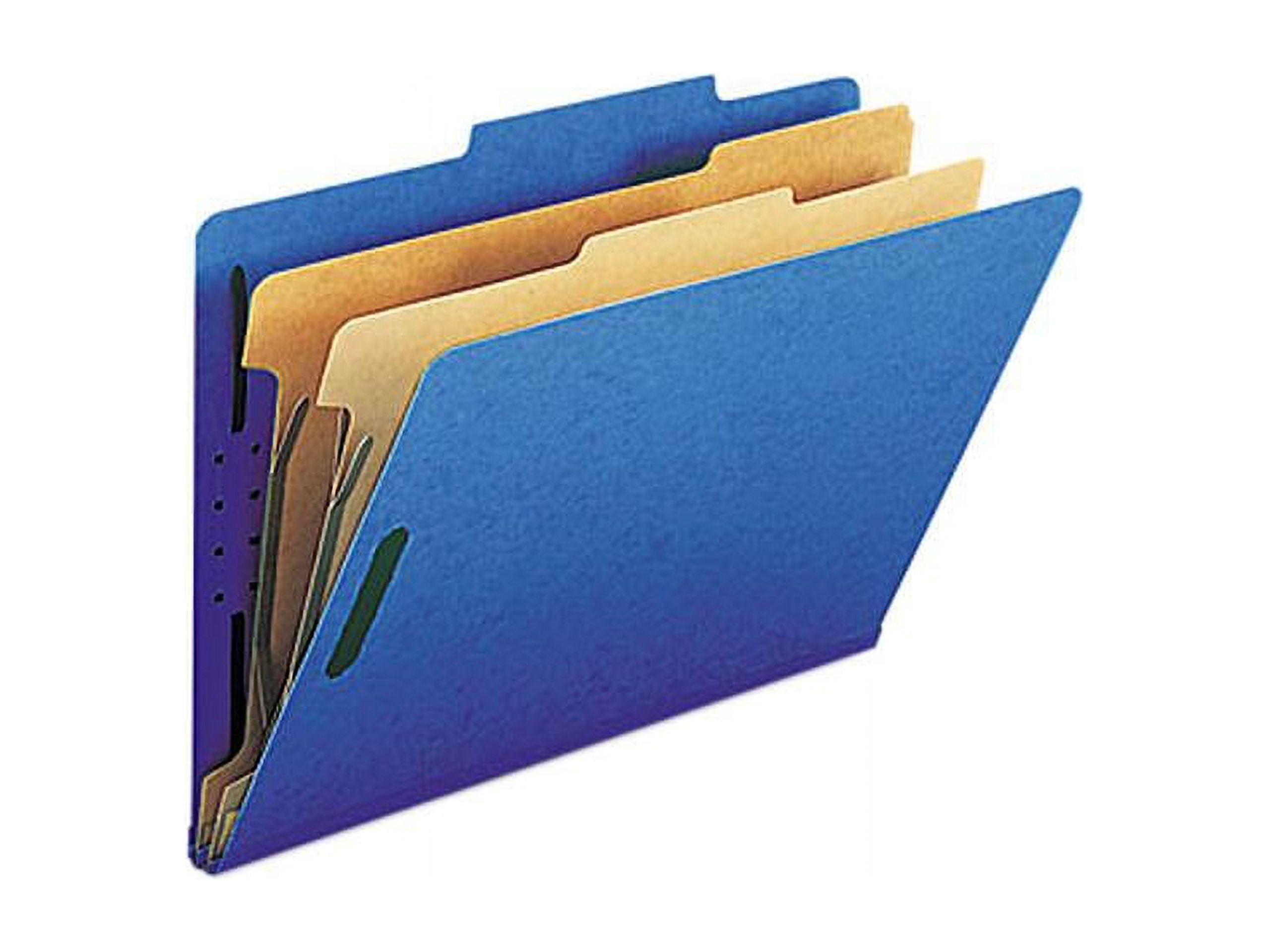 Smead Pressboard Classification Folder with SAfeSH - Walmart.com