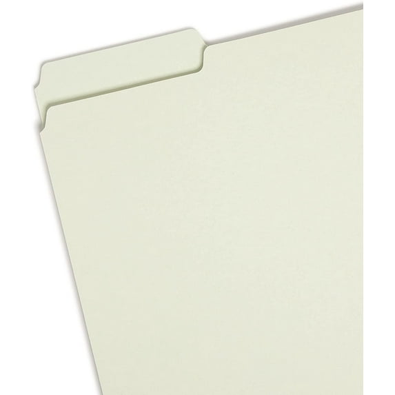 Smead Pressboard File Folder, 1/3-Cut Tab, 2" Expansion, Letter Size ...