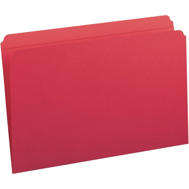 Smead, SMD17710, Straight-cut 2-ply Tab Legal File Folders, 100 / Box ... Smead, SMD17710, Straight-cut 2-ply Tab Legal File Folders, 100 / Box ...