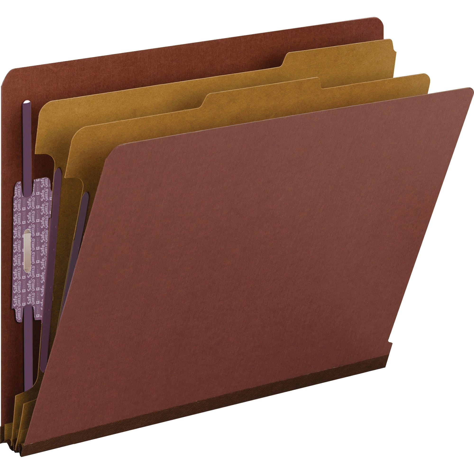 Smead, SMD26860, Classification Folders with SafeShield Fastener, 10 ...