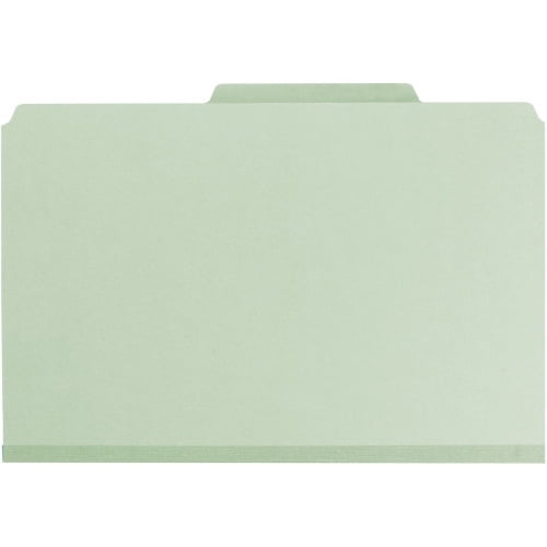 Smead SafeShield Fastener 1-Divider 2 Legal - 8 1/2" x 14" Sheet Size ...