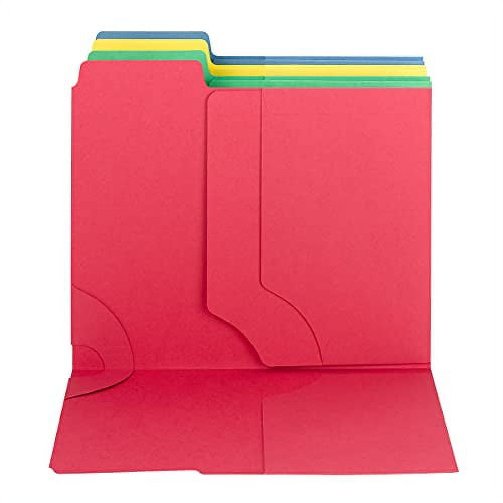 Smead SuperTab 1/3 Tab Cut Letter Recycled Top Tab File Folder (11905 ...