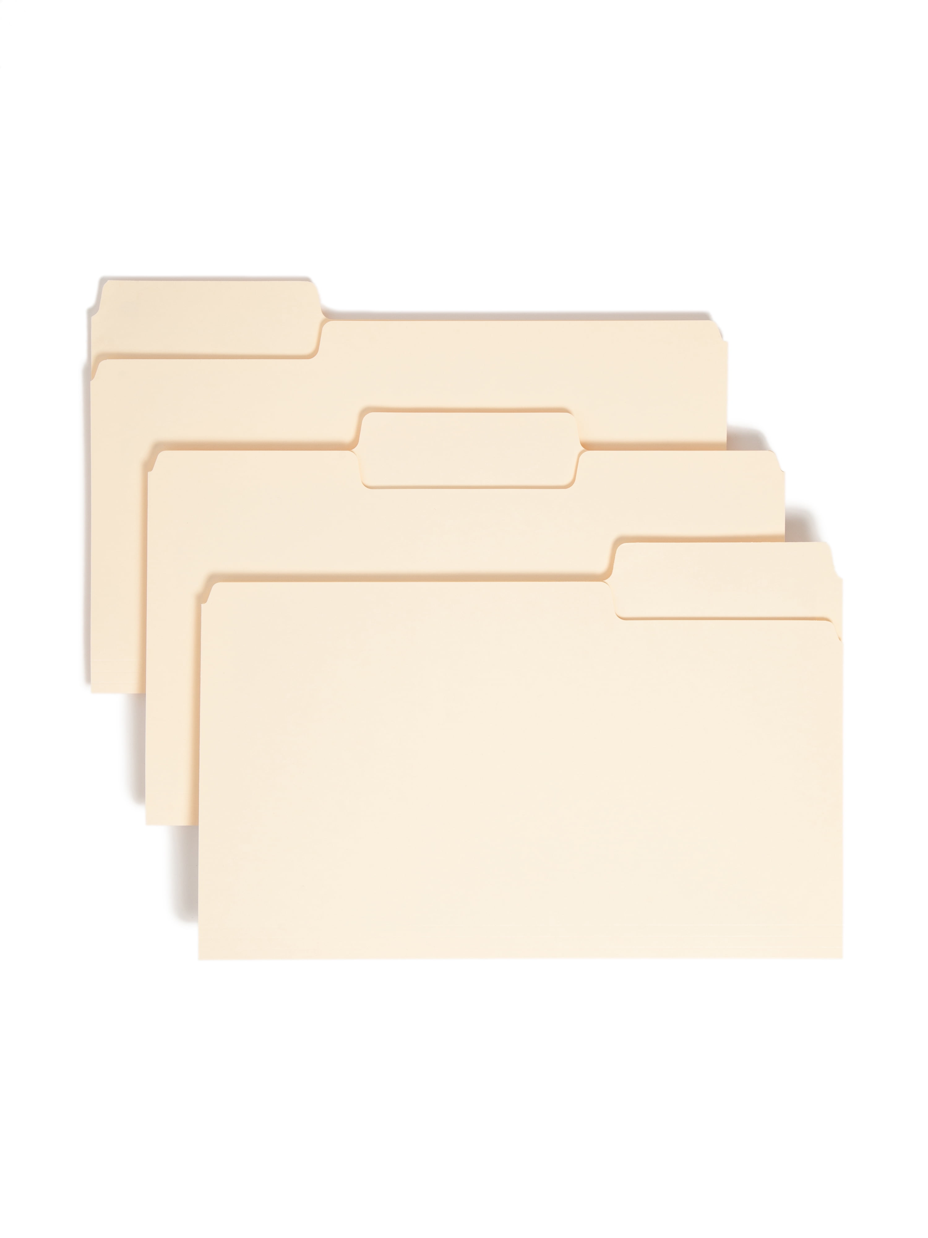 Smead SuperTab Manila Bulk File Office Tab Supplies, Legal Size, 100 ...