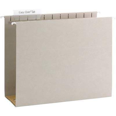Smead TUFF Extra Capacity Box Bottom Hanging Folder, 4" Expansion, 1/3 ...