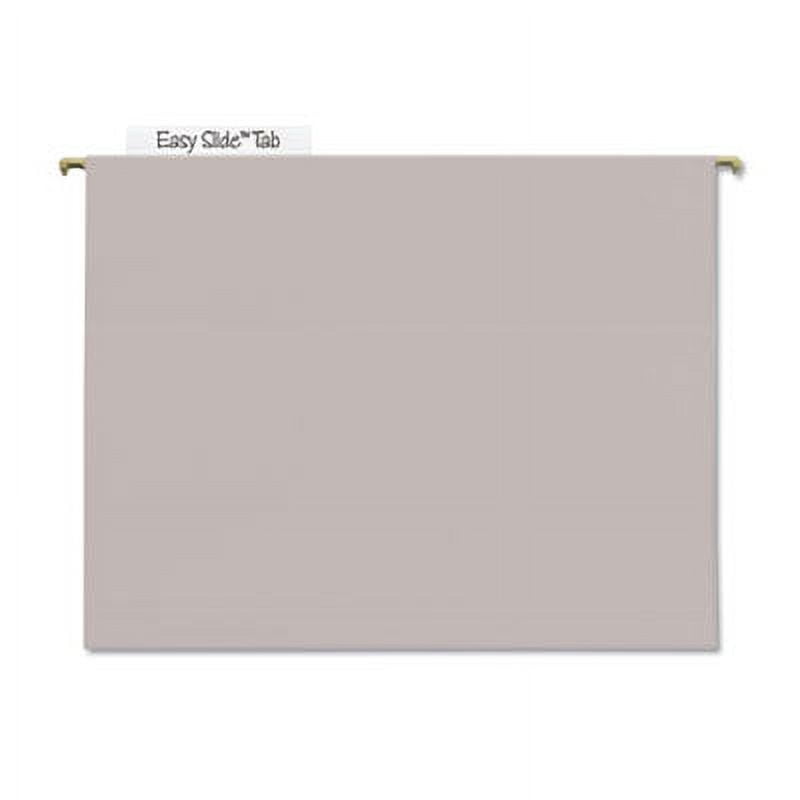 Smead TUFF Hanging Folders with Easy Slide Tab, Letter Size, 1/3-Cut ...