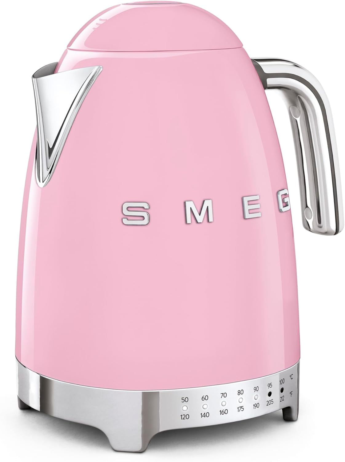 Smeg 50's Retro 7 Cup Stainless Steel Variable Temperature Electric ...