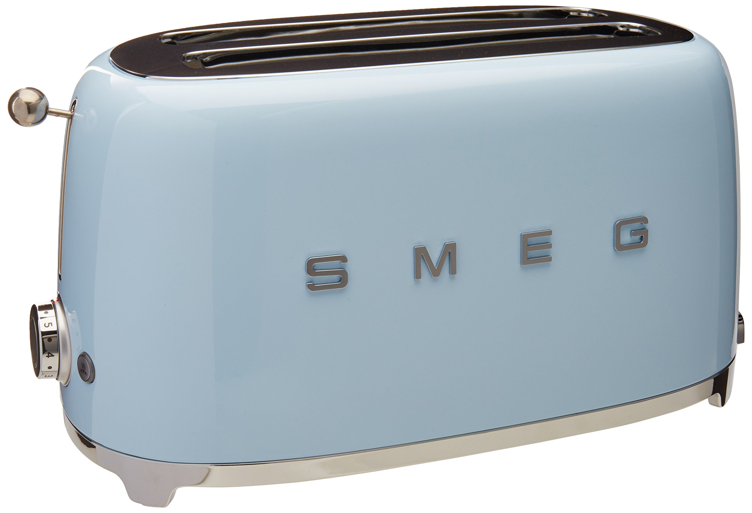 Smeg 50's Style Retro Aesthetic 4 Slice Toaster 6 Presets with 2 Extra ...