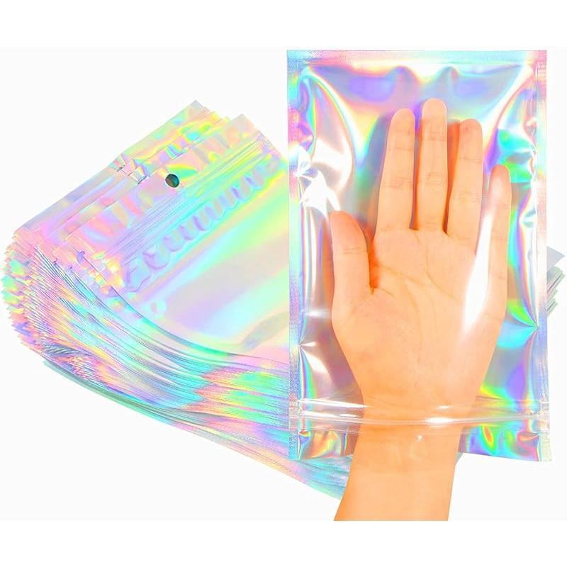 Smell Proof Bags & Resealable Foil Pouch Mylar Sample Bag Great for ...