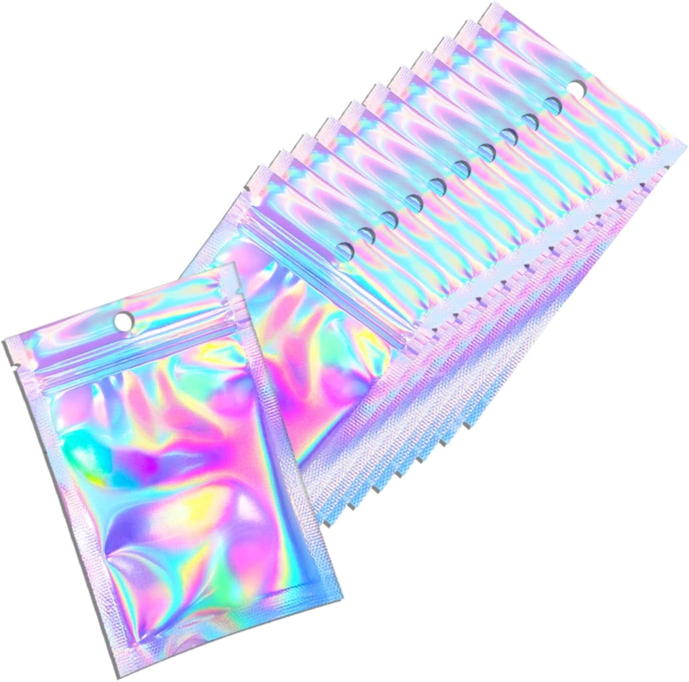 Smell Proof Bags & Resealable Foil Pouch Mylar Sample Bag Great for ...