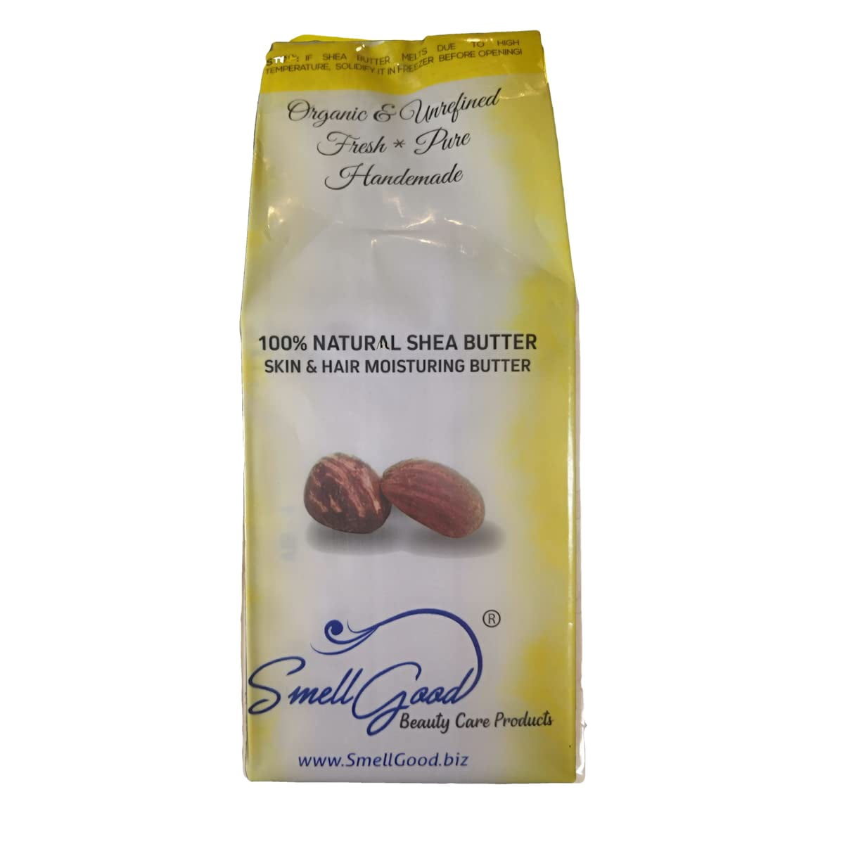 Smellgood African Raw Unrefined Shea Butter, 5 Pound - Walmart.com