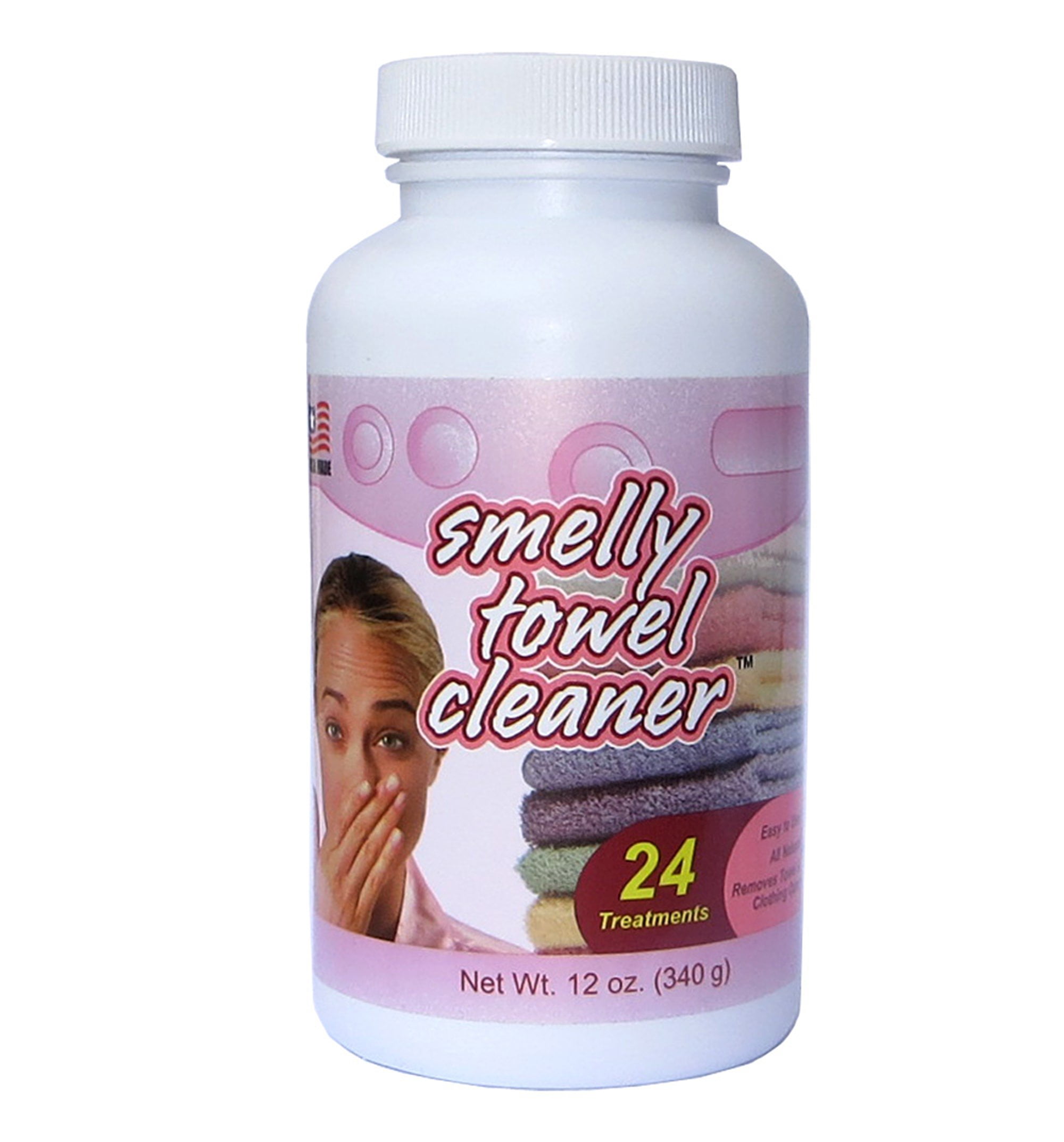 Smelly Washer All-Natural Smelly Towel and Laundry Cleaner, Light ...