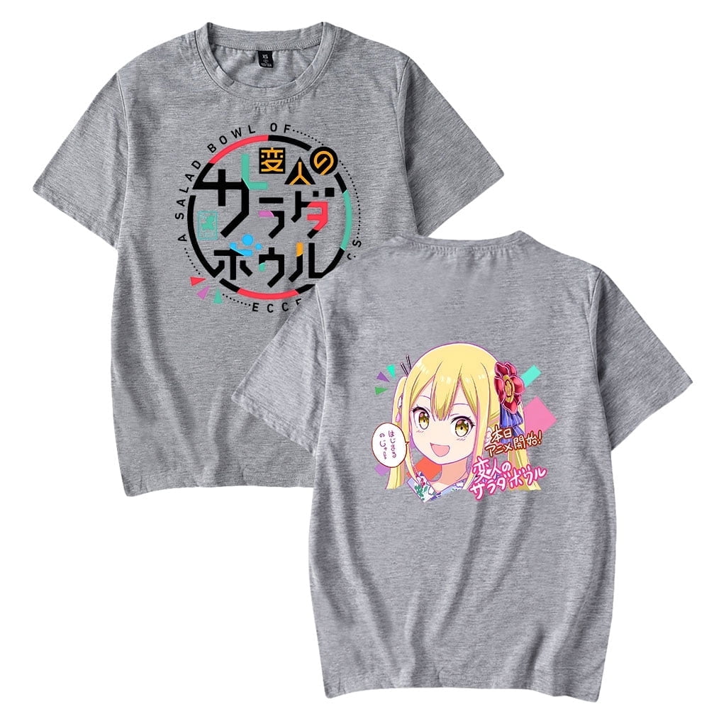 Smg4 Merch T-shirt Summer Casaul Printed Logo Fashion Top Cool Round ...