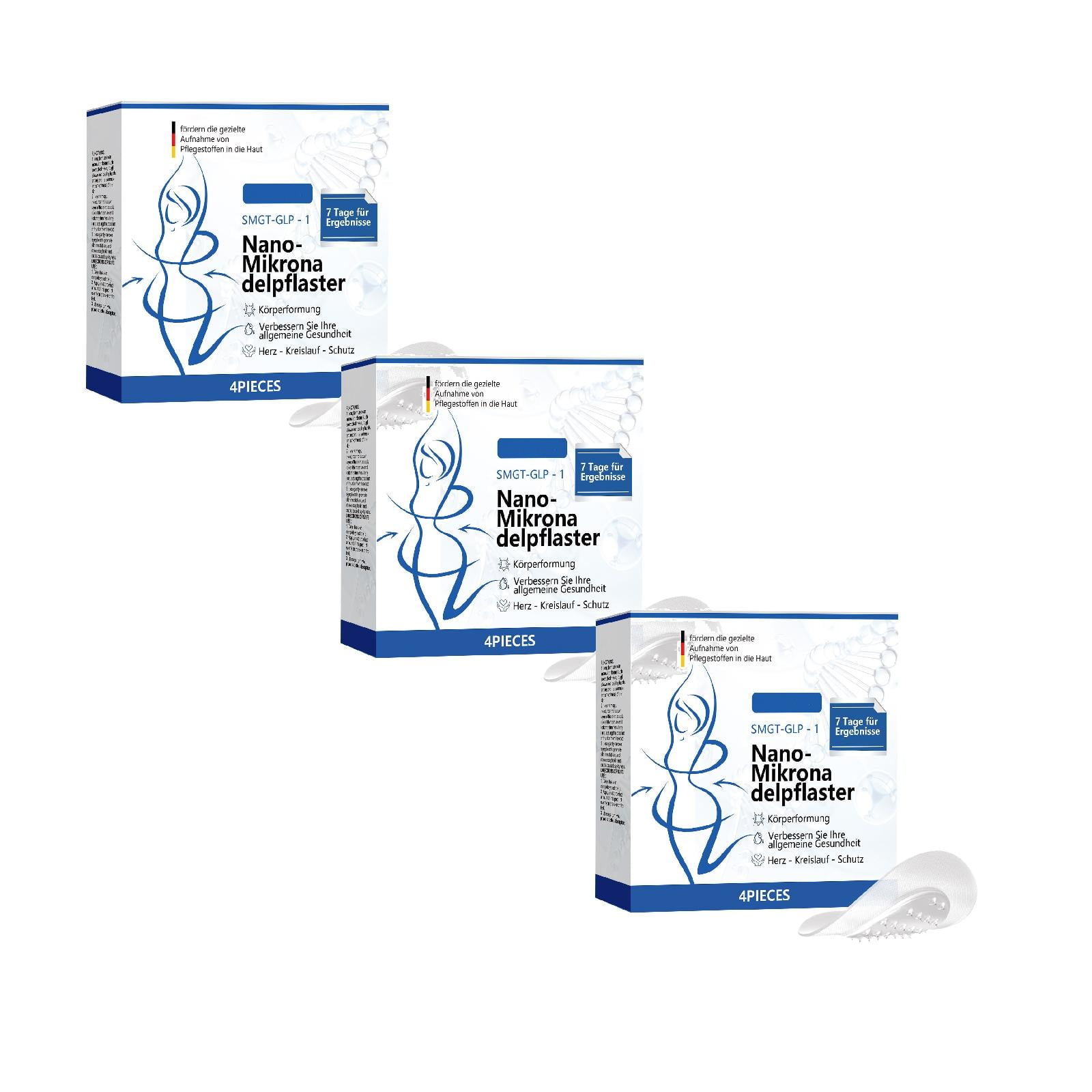 Smgt-Glp-1 Nano MicroPlasters Long Lasting Soothing Microneedlepatch ...