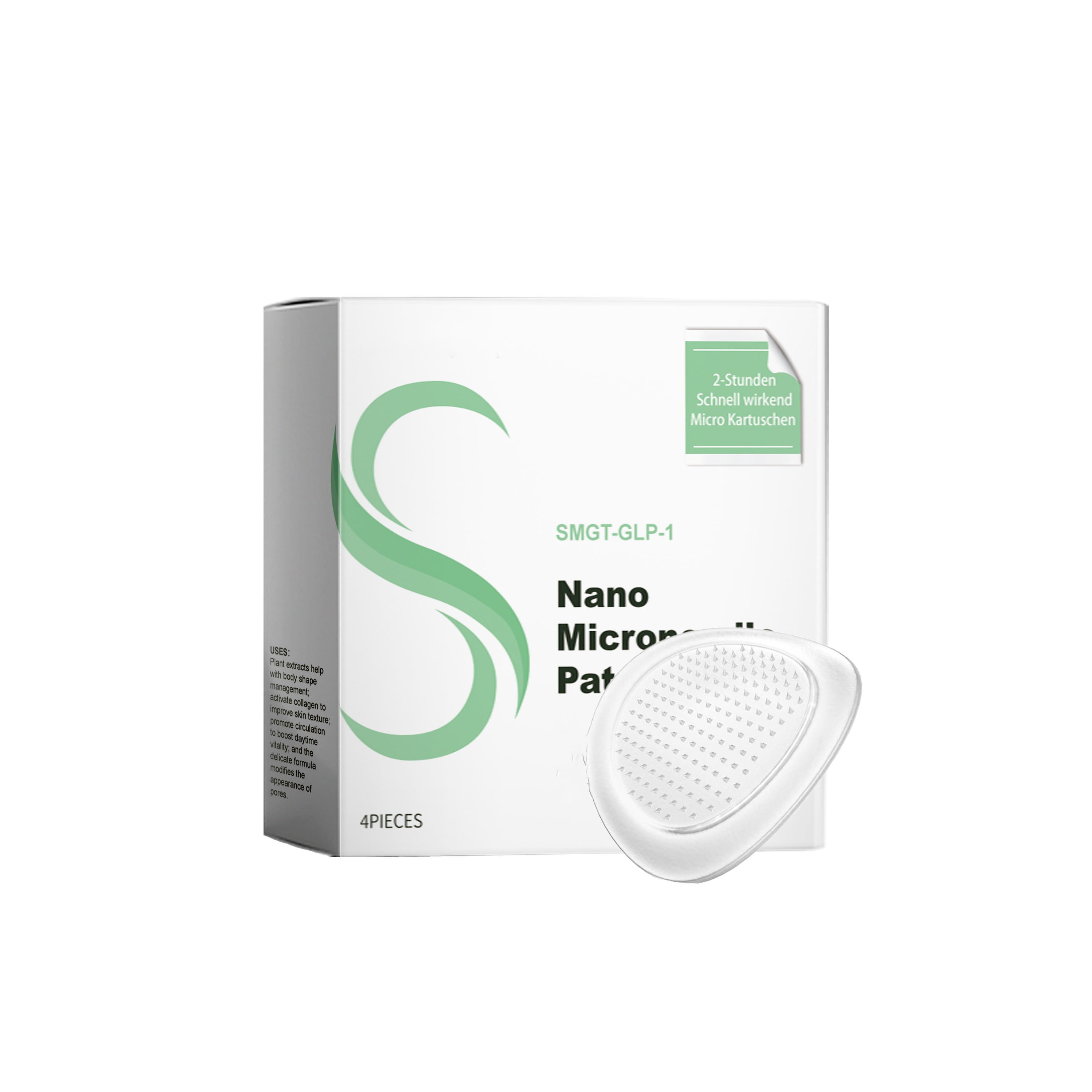 Smgt-Glp-1 Nano Microneedle Patch, Natural Nano Micro Needle Patches ...