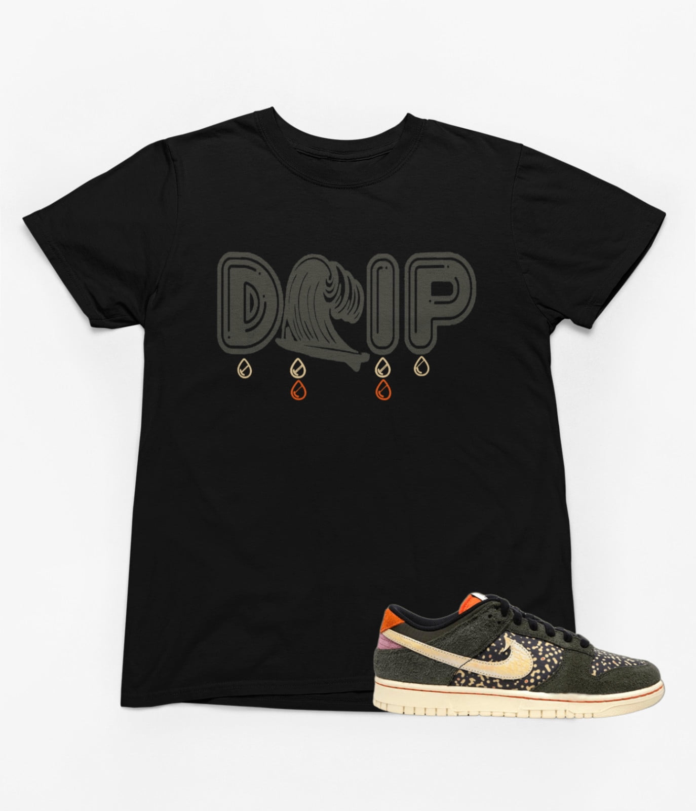Smheart Money "DRIP" Shirt to match Dunk Rainbow Trout Gone Fishing ...