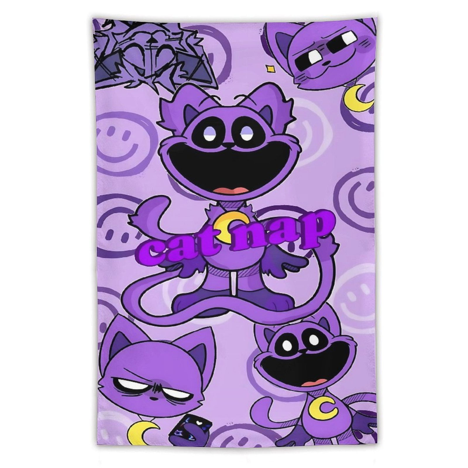 Smi.ling Cr.itters 4 Funny Tapestry for Room Man Cave Wall Decor Flags ...