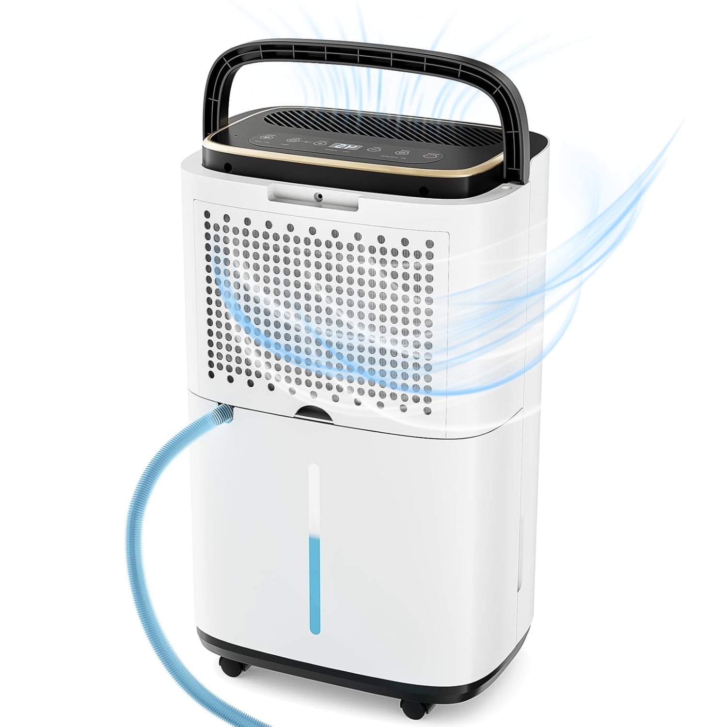 Beddle 50 Pint Dehumidifier for 4500 Sq Ft, with Drain and Auto Shut ...
