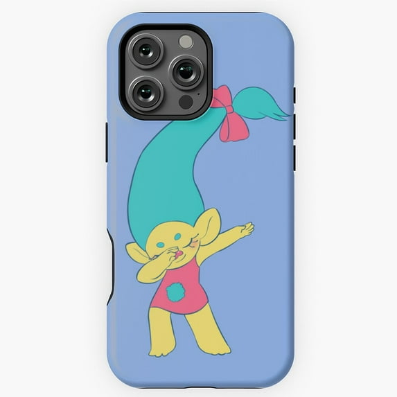 Smidge Dab Trolls Movie Funny Pose Phone Case for iPhone 16 15 14 13 12 ...