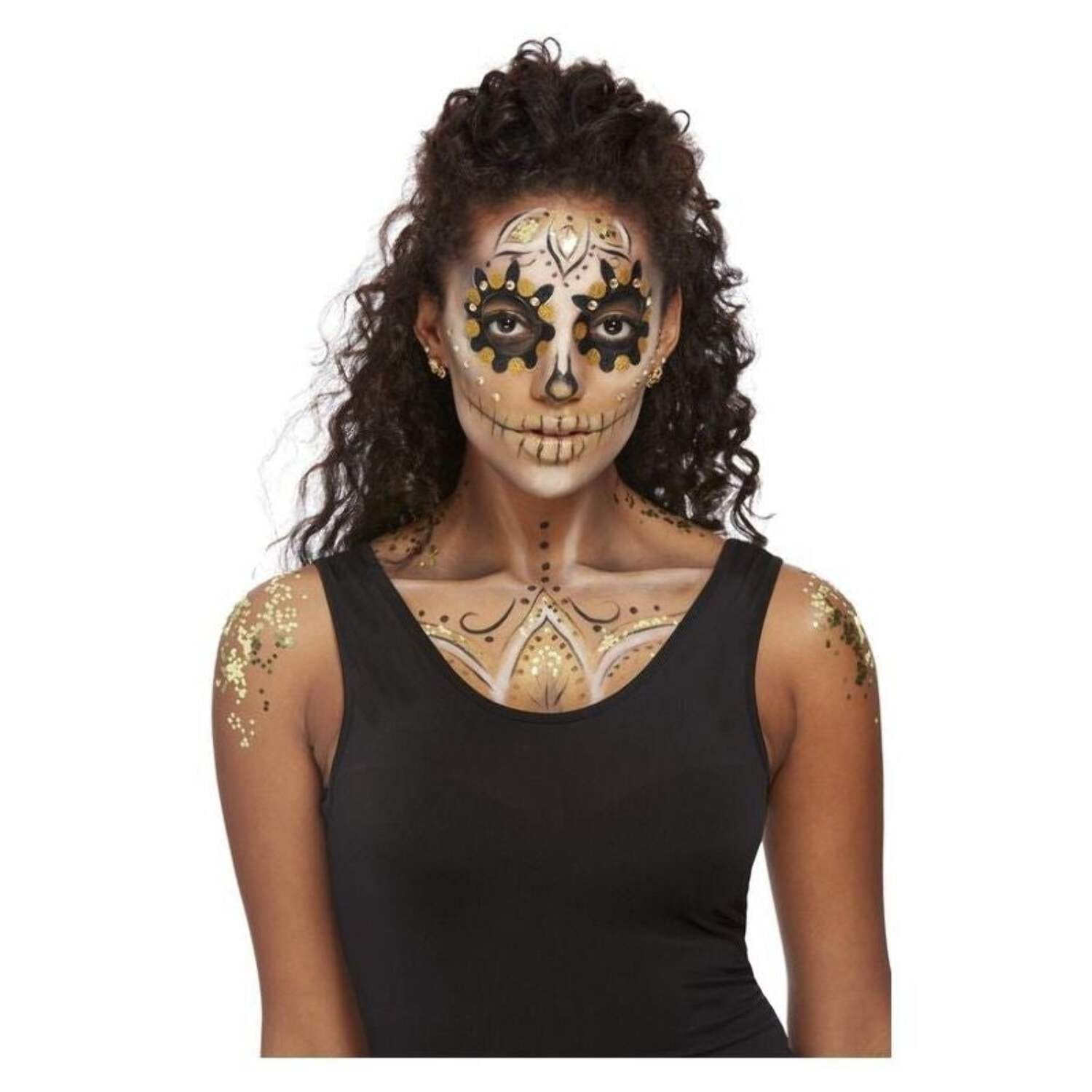 Smiffys Makeup FX Gold Dotd Kit Aqua Moon Creations Costume Accessories ...