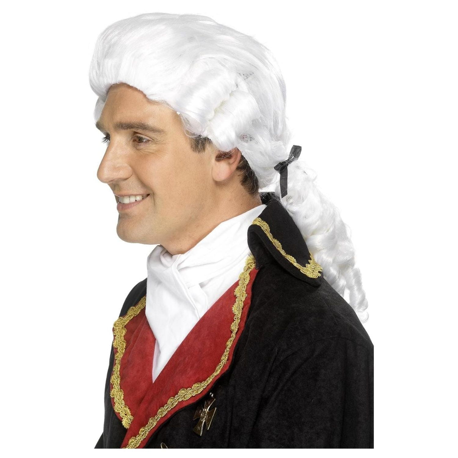 Smiffys Mens Court Judge Wig Set - Walmart.com
