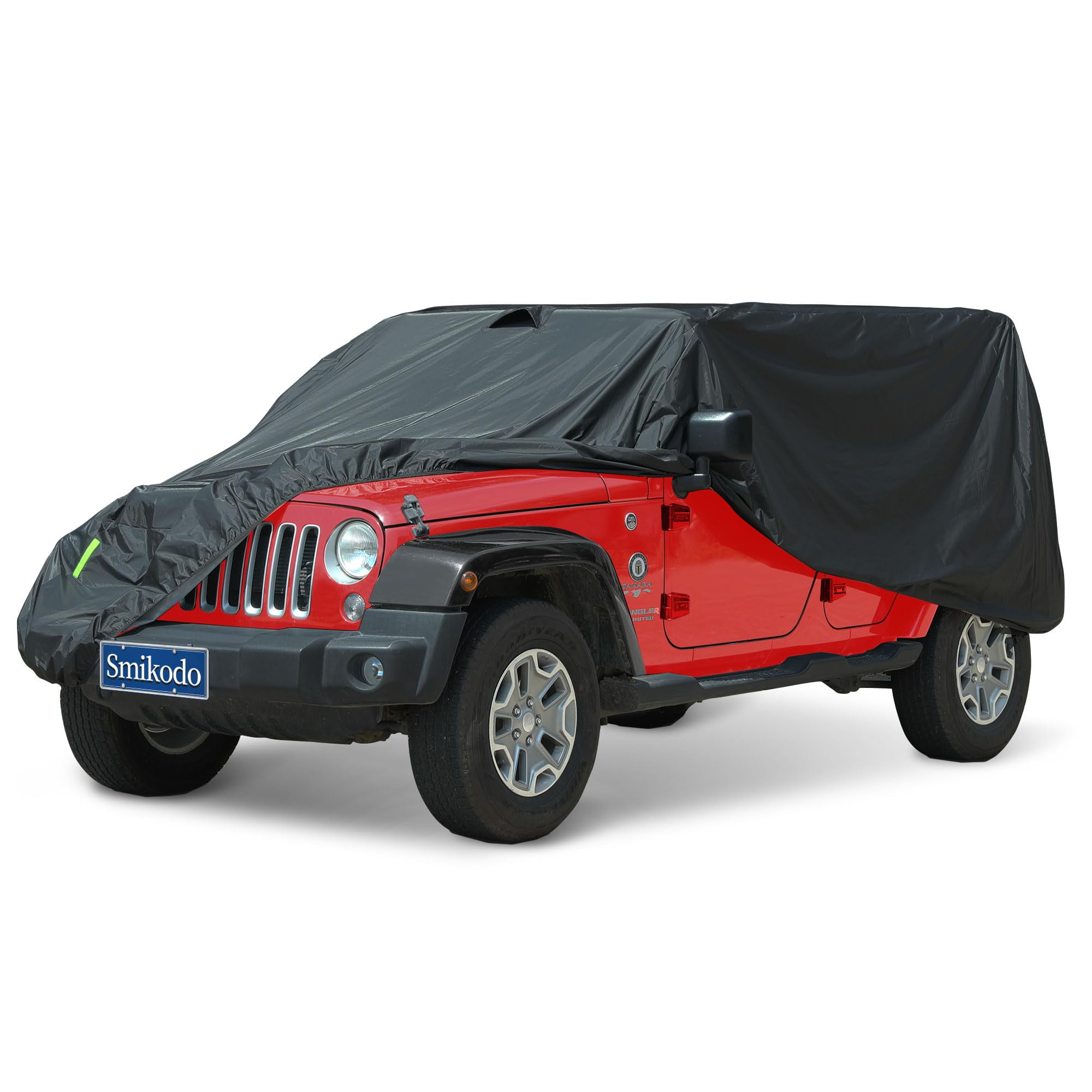 Smikodo Jeep Wrangler Cover Waterproof 7 Layers,Jeep Cover All Weather ...