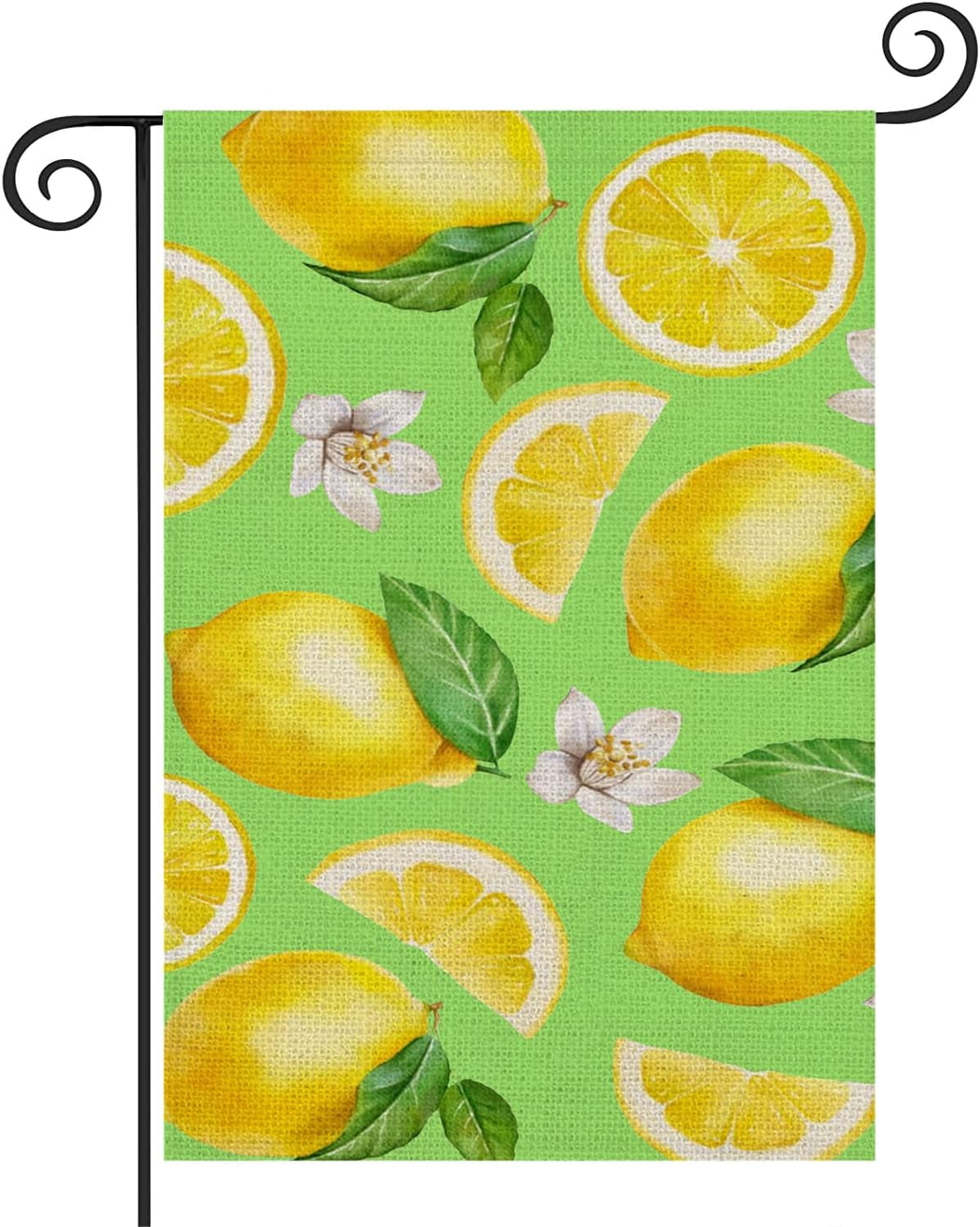 Smilayrd Summer Lemon Garden Flag Small Vertical Double Sided ...