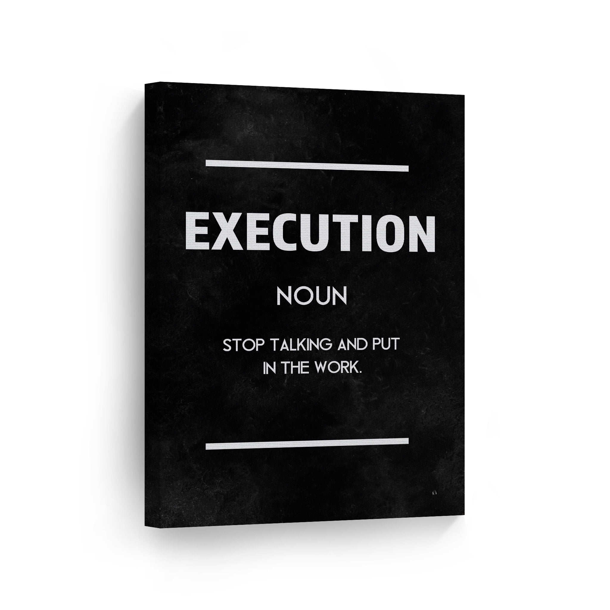 Smile Art Design Execution Stop Talking and Put in the Work Definition ...