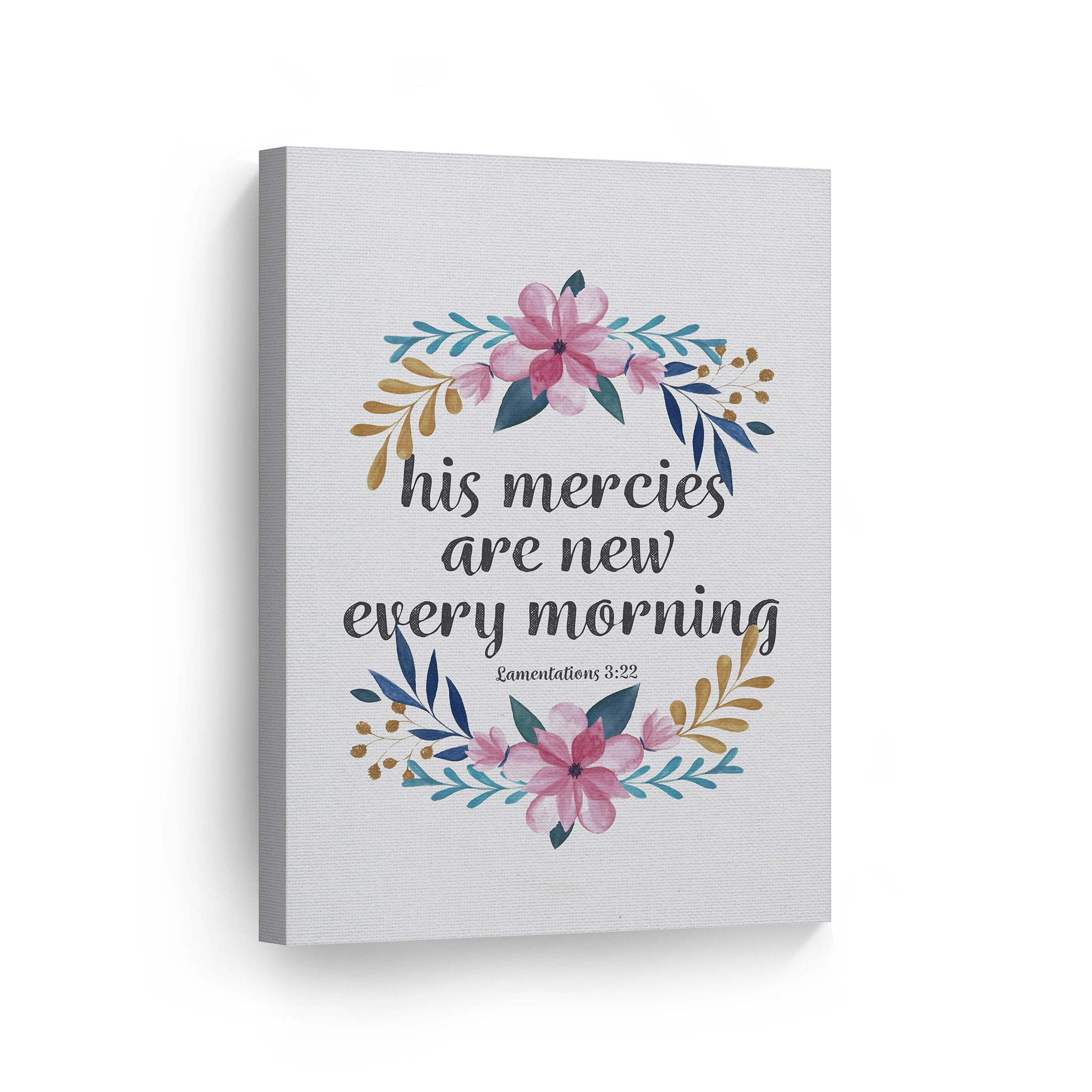 Smile Art Design Lamentations 3:22 His Mercies Are New Every Morning ...