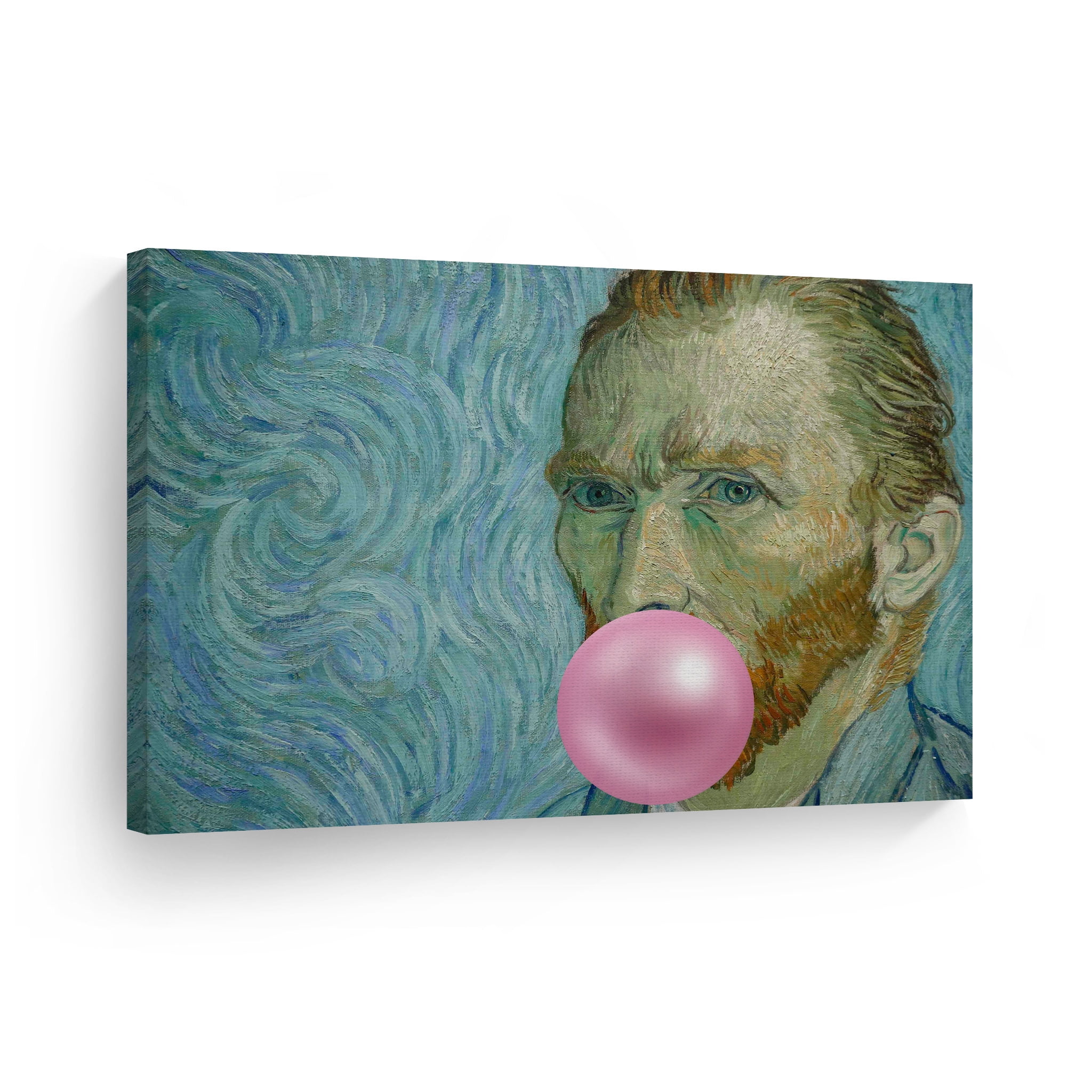 Smile Art Design Vincent Van Gogh's Masterpiece Self Portrait Pink ...