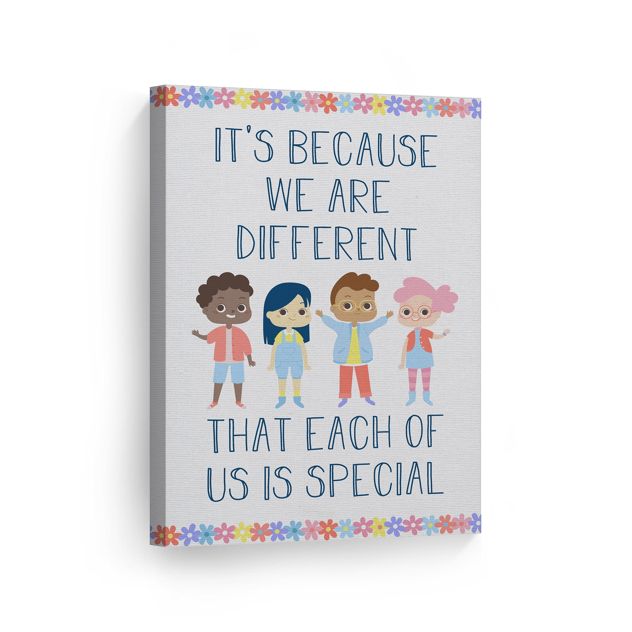 Smile Art Design We are Different That Each of us Special Diversity ...