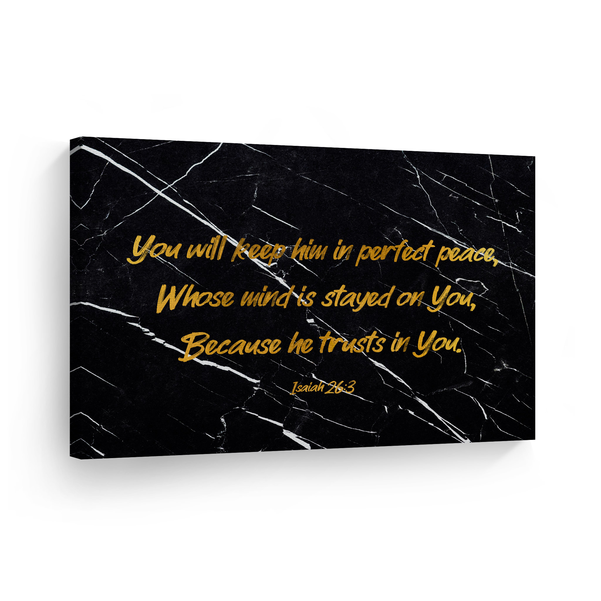 Smile Art Design You will keep him in perfect peace Whose mind is ...