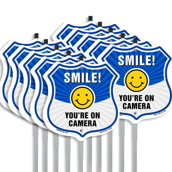 Smile Youre On Camera Signs