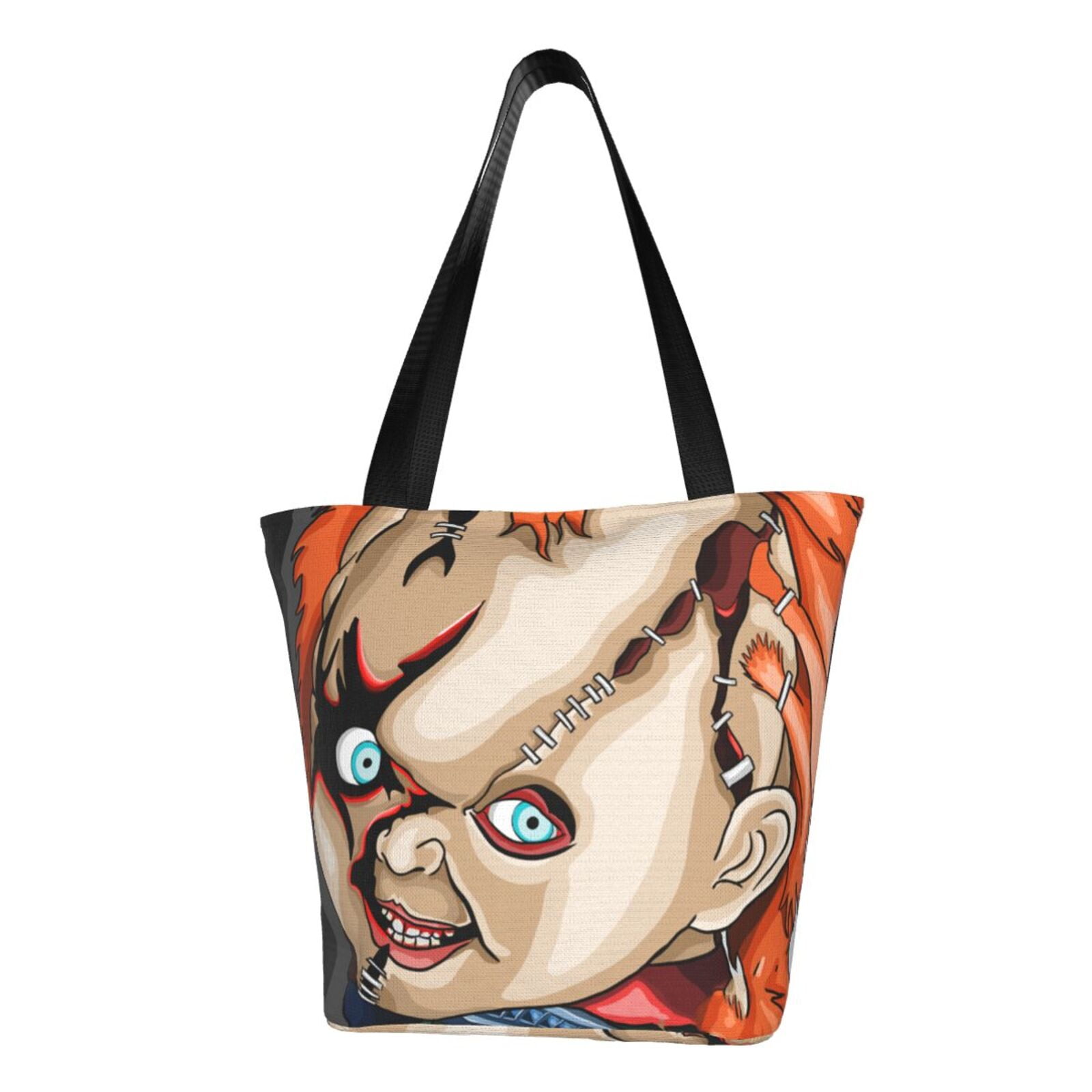 Smile Chucky Women's Tote Bag Large Capacity Shoulder Handbag For ...