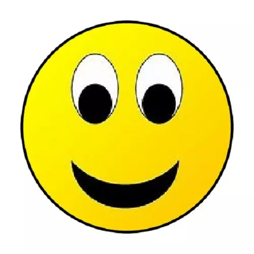 Smile Emoji Sticker Phone Decal Water Bottle Stickers Car Decals ...