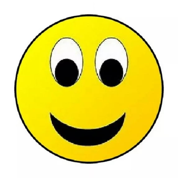 Smile Emoji Sticker Phone Decal Water Bottle Stickers Car Decals ...