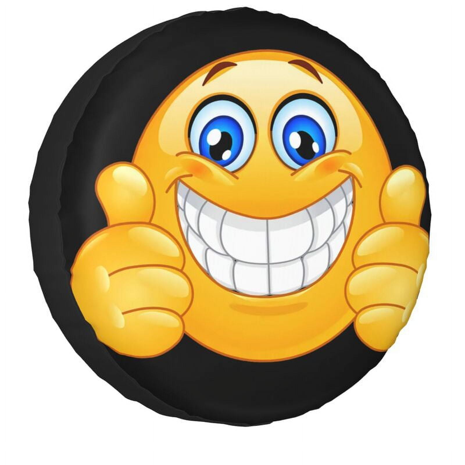 Smile Face Spare Wheel Tire Cover for Honda CRV RV SUV Trailer Vehicle ...